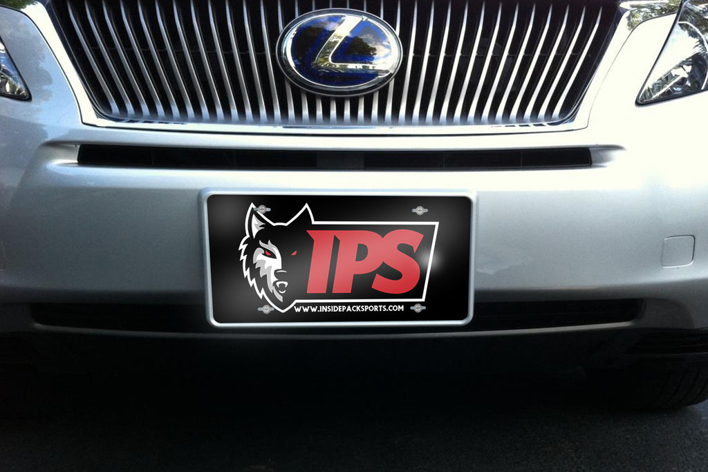 IPS Logo License Plate – Inside Pack Store